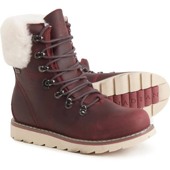ROYAL CANADIAN | Shoes | New Royal Canadian Cambridge Boot In Burgundy ...